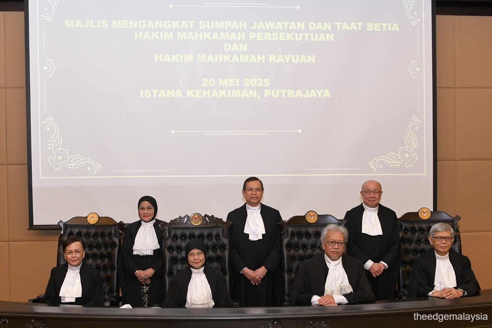Lee Swee Seng takes oath as Federal Court judge; Hayatul Akmal, Lim Hock Leng elevated to Court ...